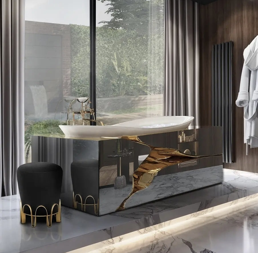 Metallic bath frame – HOAK LIFESTYLE